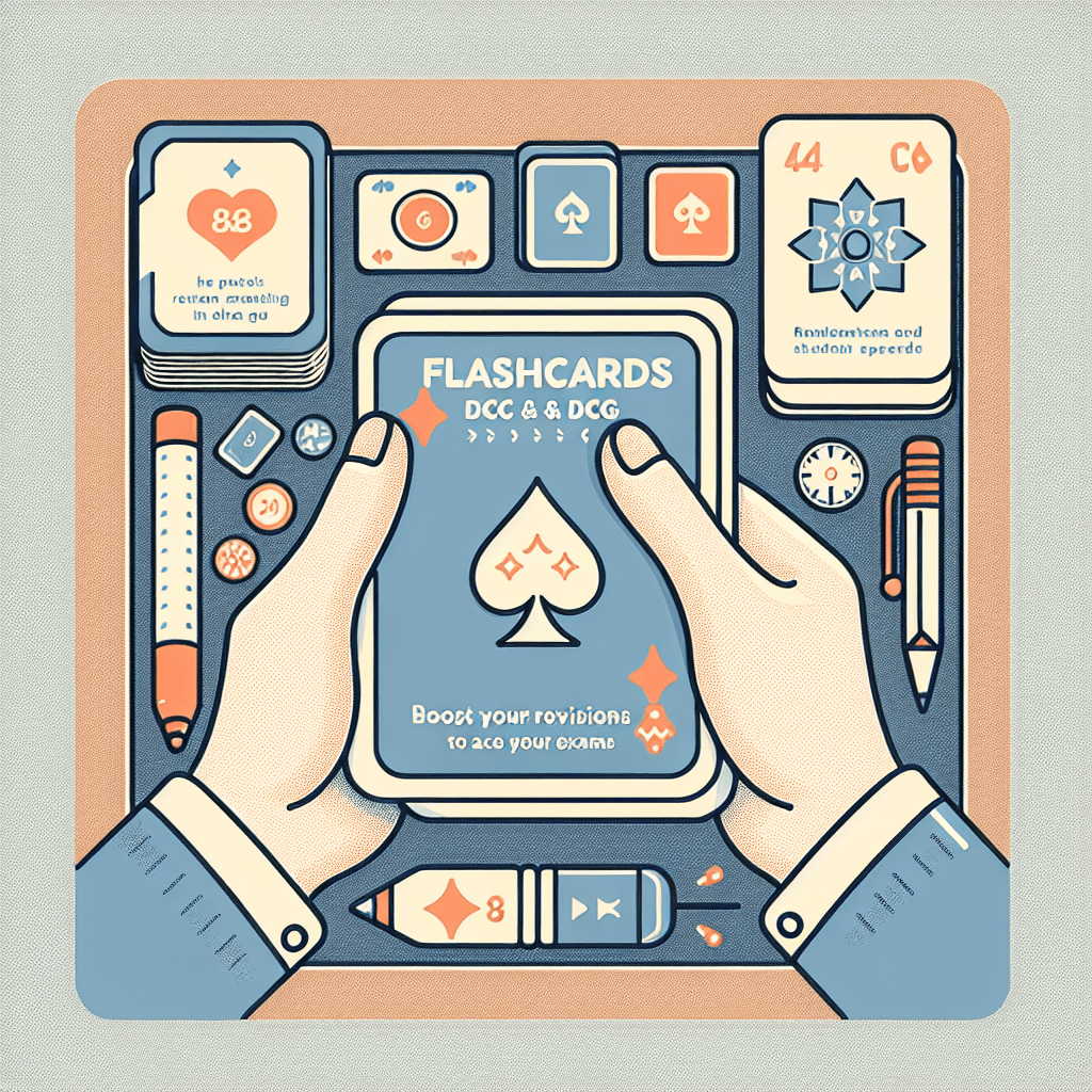 Flashcards DCG et DSCG : Boostez vos révisions pour réussir vos examen